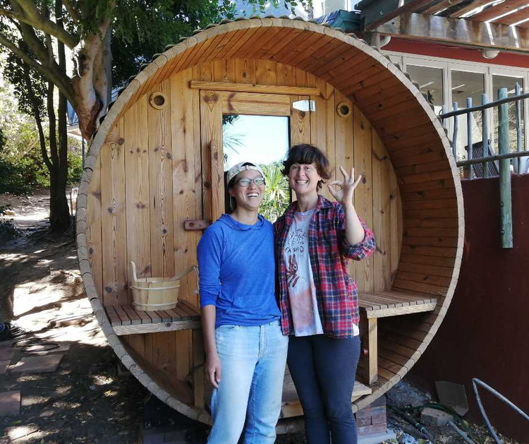 Banya Barrel Sauna