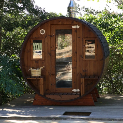Banya Barrel Sauna