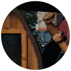 Custom Build Unique Banya Barrel Sauna