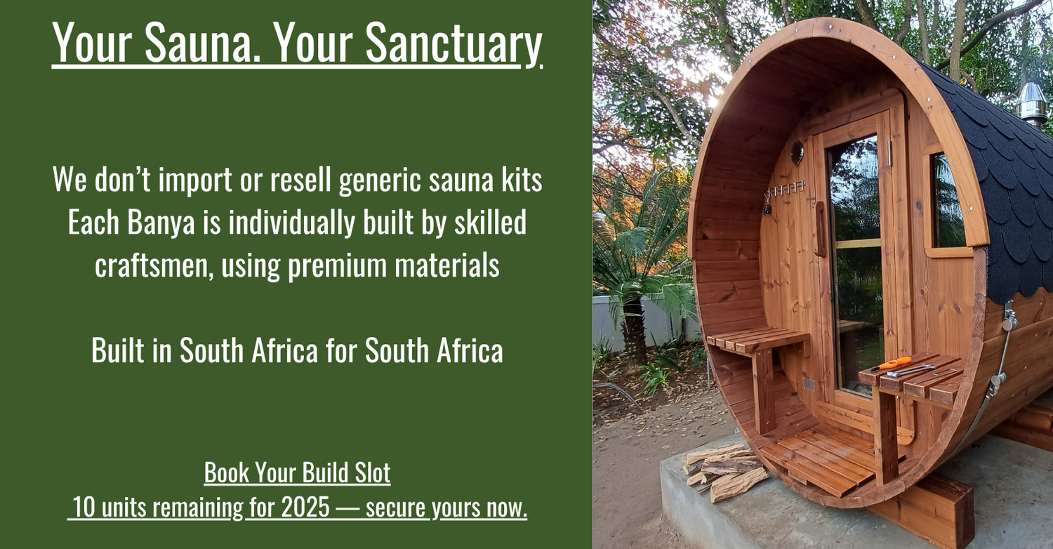 Custom Build Unique Banya Barrel Sauna
