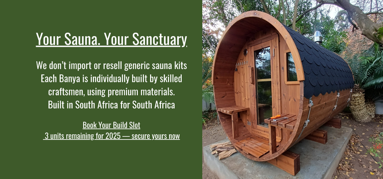Custom Build Unique Banya Barrel Sauna